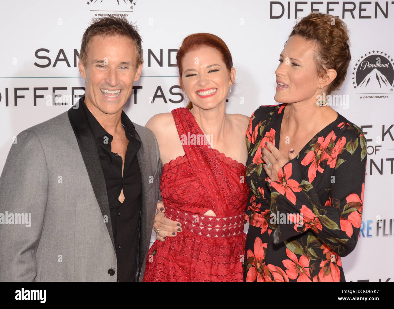 Los Angeles, California, USA. 12th Oct, 2017. DARREN MOORMAN and SARAH ...