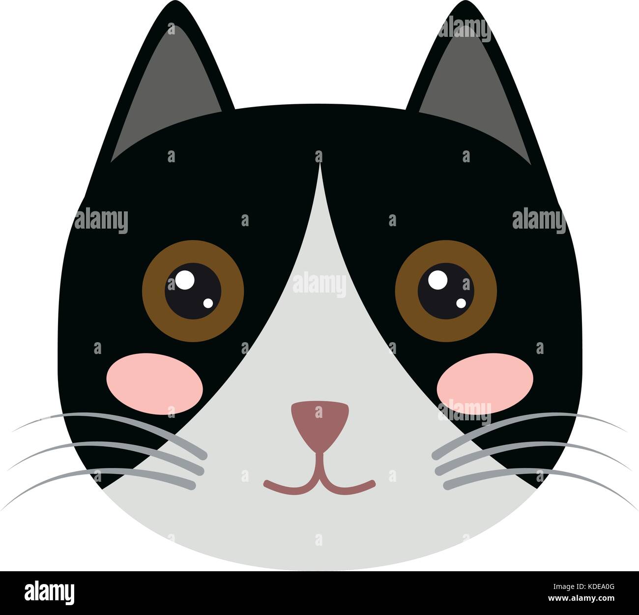 Isolated cute cat icon Stock Vector Image & Art - Alamy