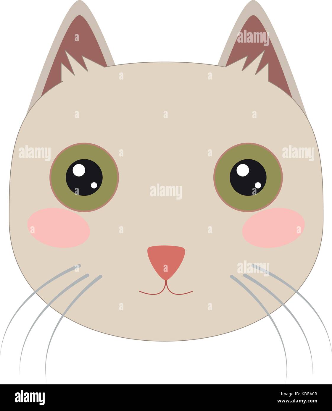 Isolated cute cat icon Stock Vector Image & Art - Alamy