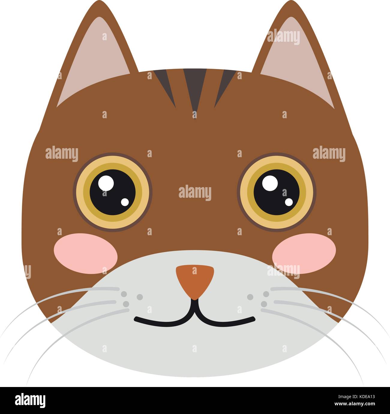 Isolated cute cat icon Stock Vector Image & Art - Alamy