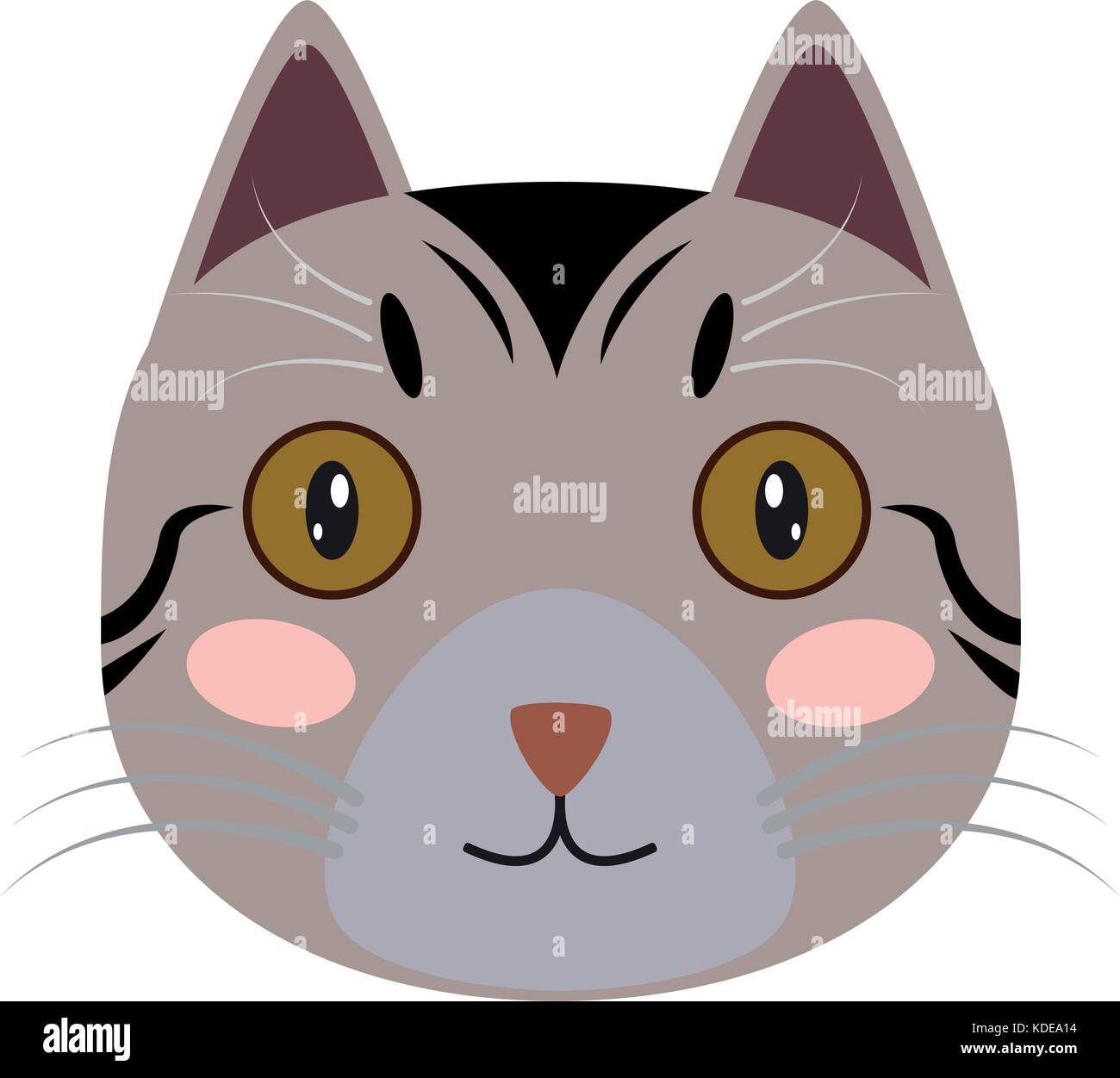 Isolated cute cat icon Stock Vector Image & Art - Alamy