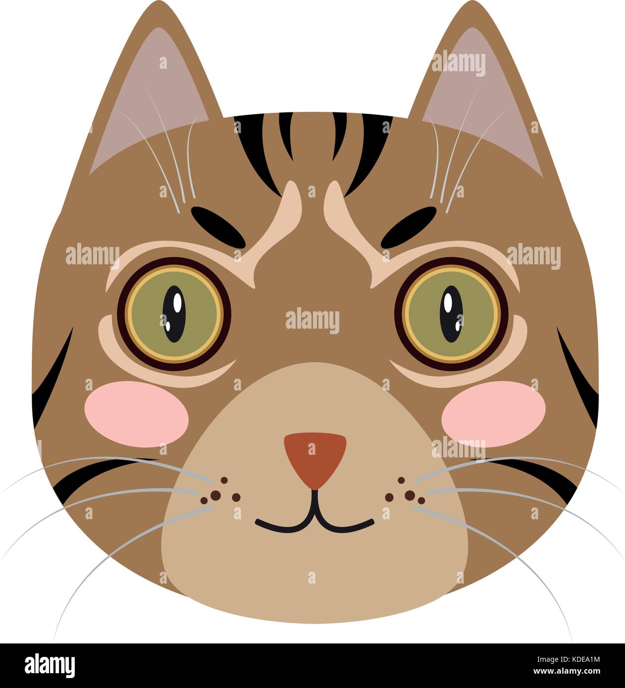 Isolated cute cat icon Stock Vector Image & Art - Alamy