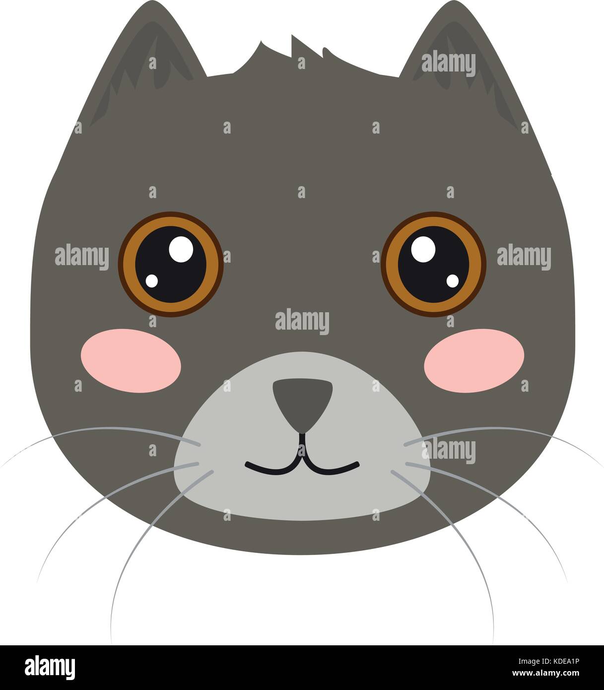 Isolated cute cat icon Stock Vector Image & Art - Alamy