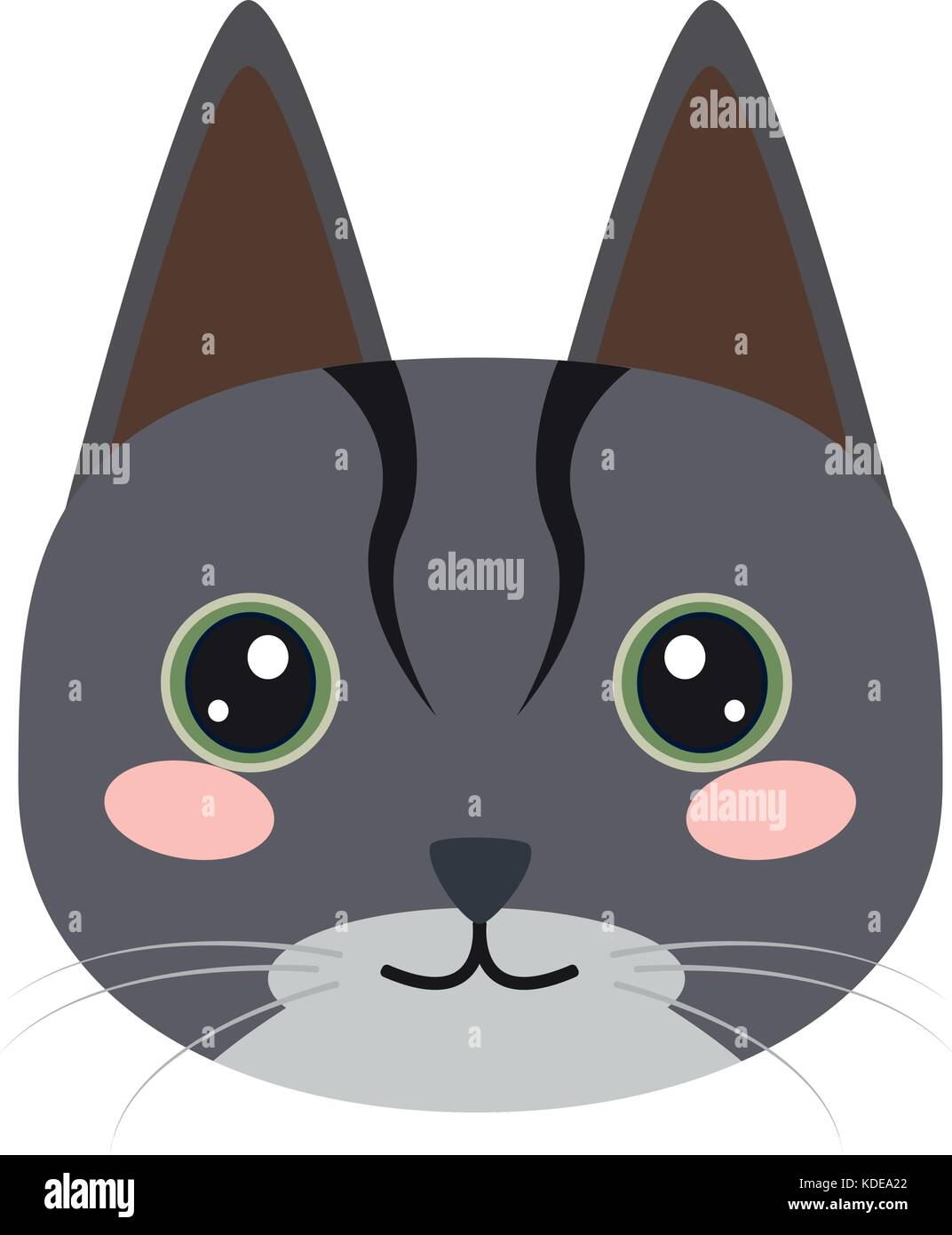 Cute cat icon hi-res stock photography and images - Alamy