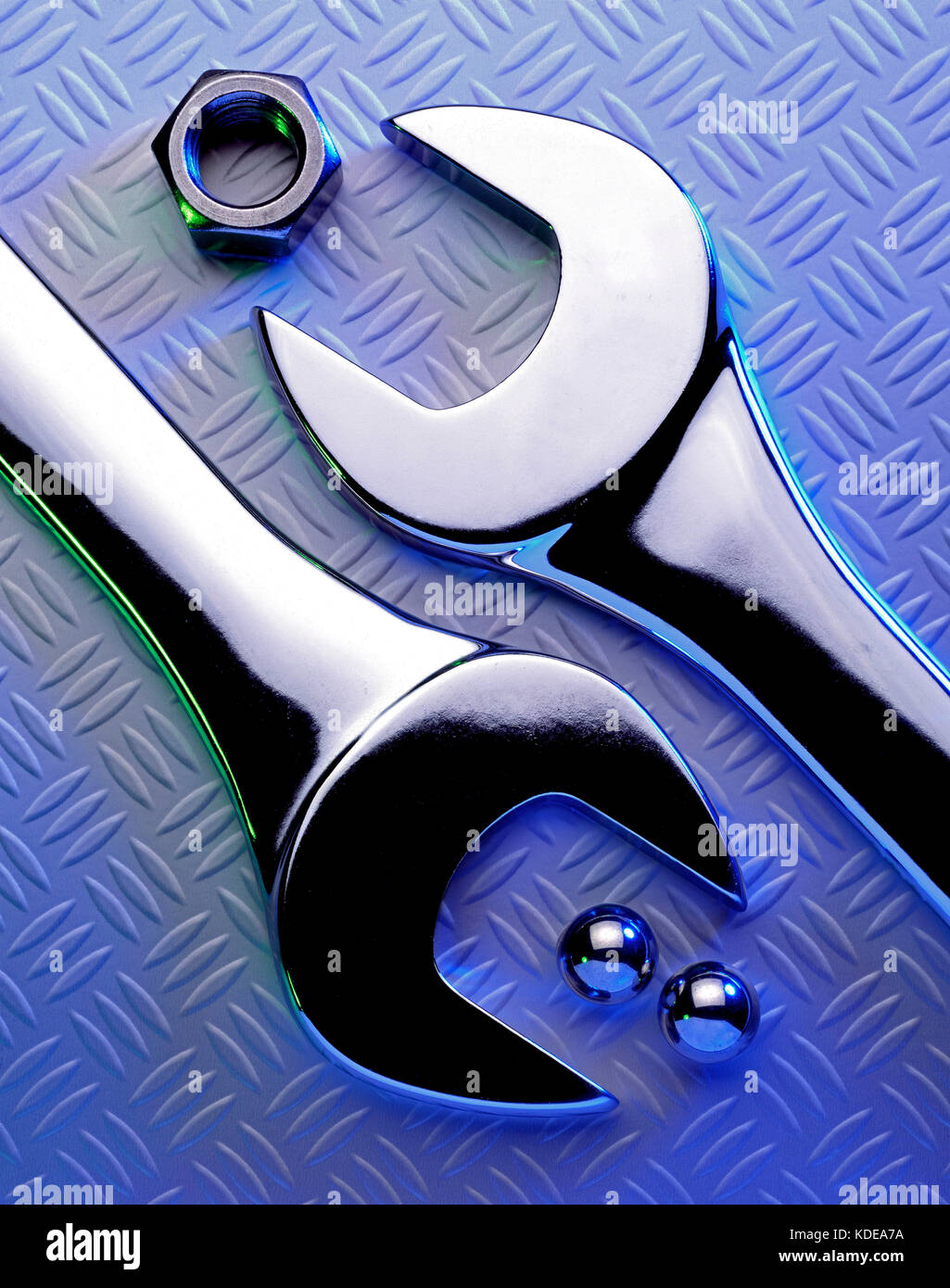 Spanners and wrenches hi-res stock photography and images - Alamy