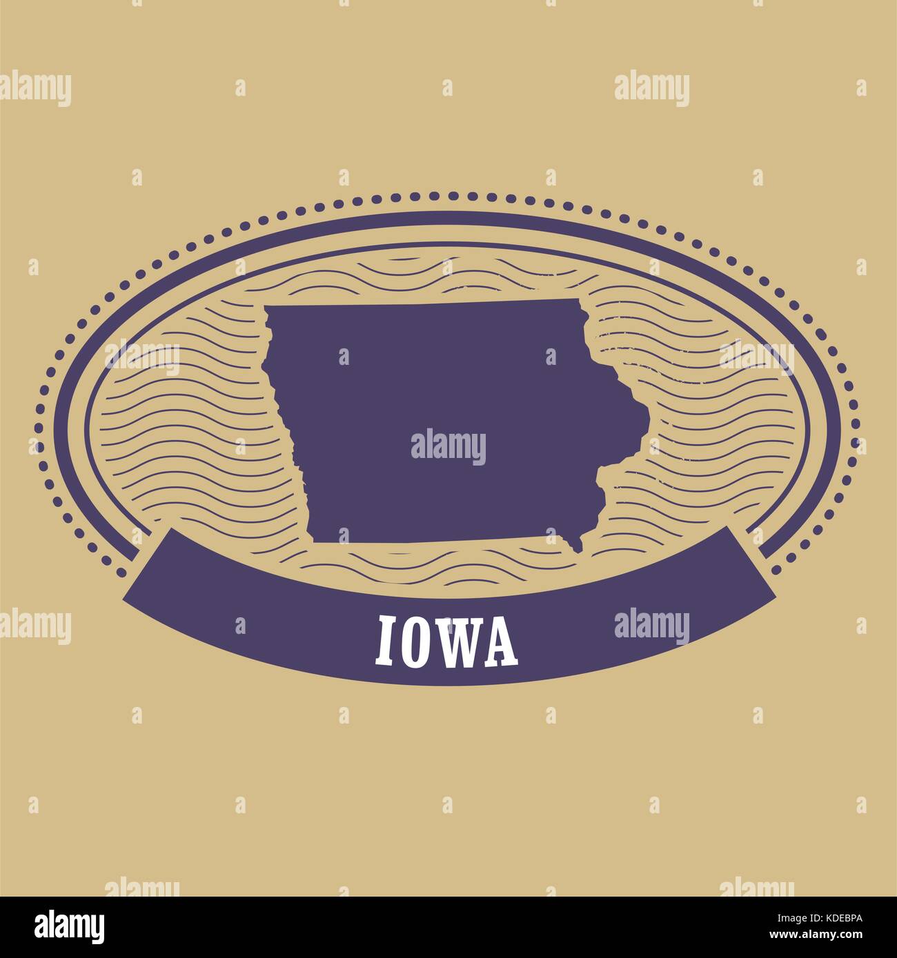 Iowa silhouette hi-res stock photography and images - Alamy