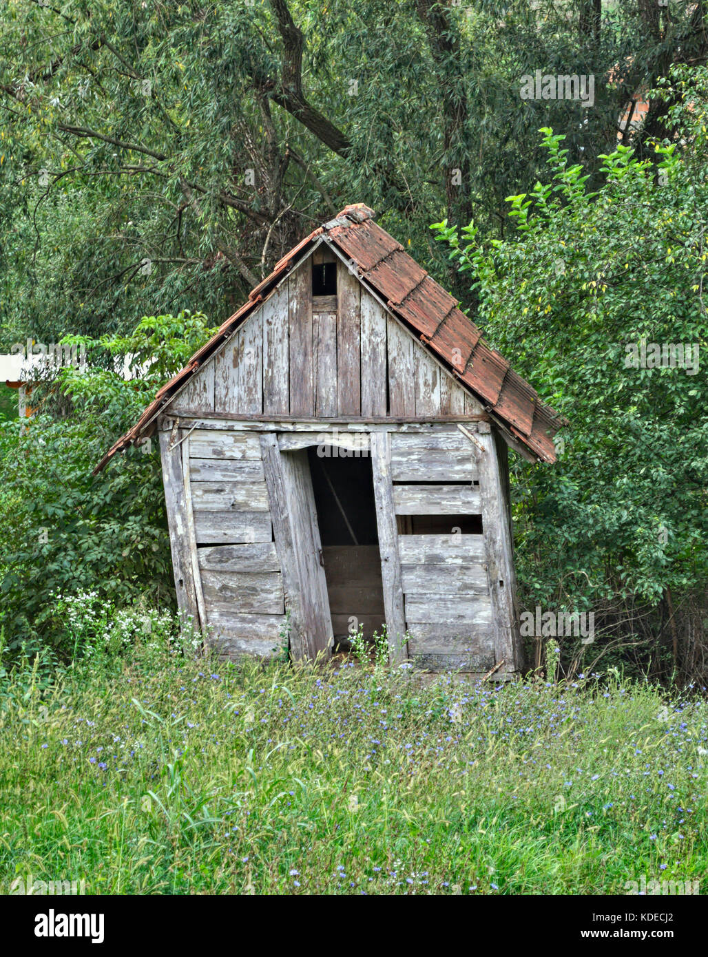 Abandoned wooden cabin hi-res stock photography and images - Alamy
