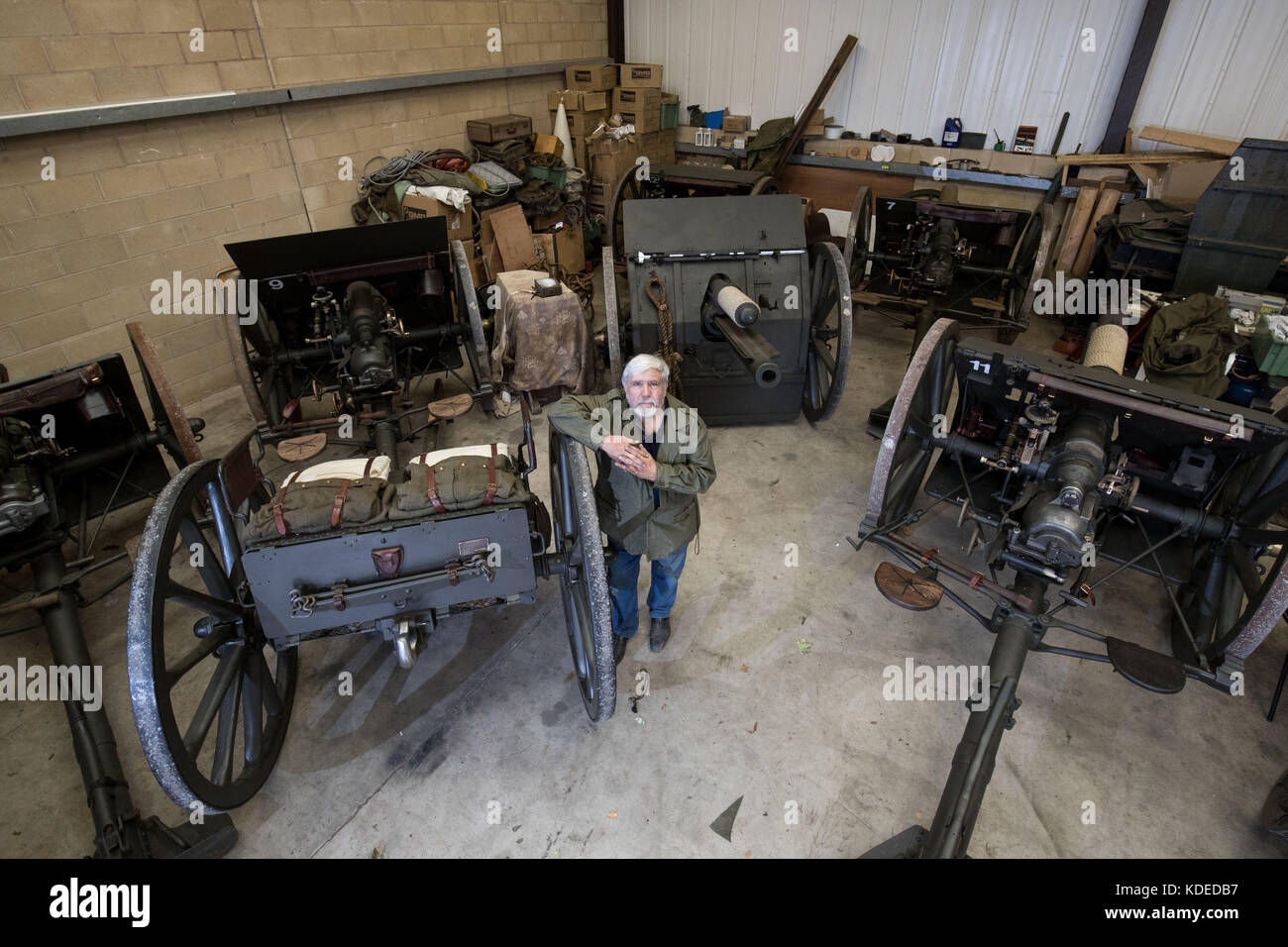 John Slough, a world-renowned historical gunsmith who specialises in re ...
