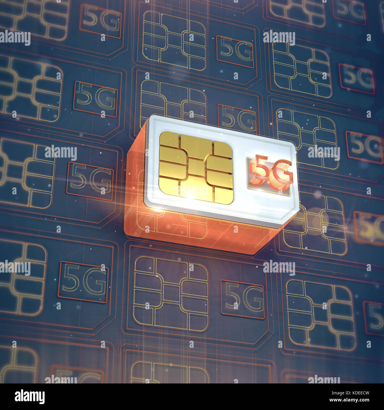 3d rendering micro sim card hi-res stock photography and images - Alamy