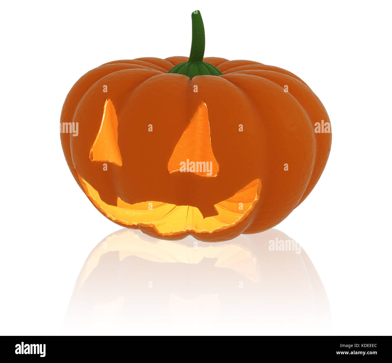 3d Halloween Pumpkin. 3D rendering Stock Photo - Alamy