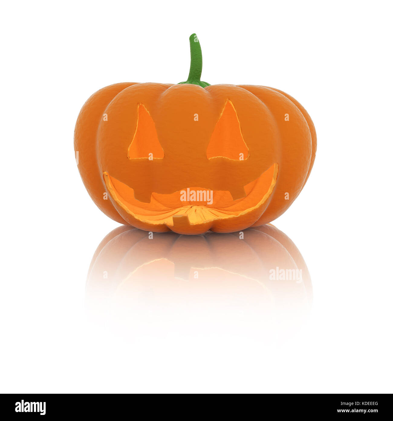 3d Halloween Pumpkin. 3D rendering Stock Photo - Alamy