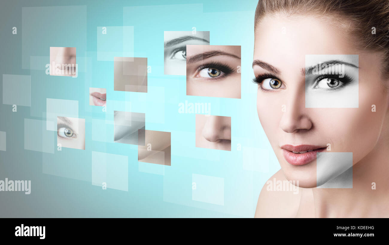 Womans facial complexion hi-res stock photography and images - Alamy