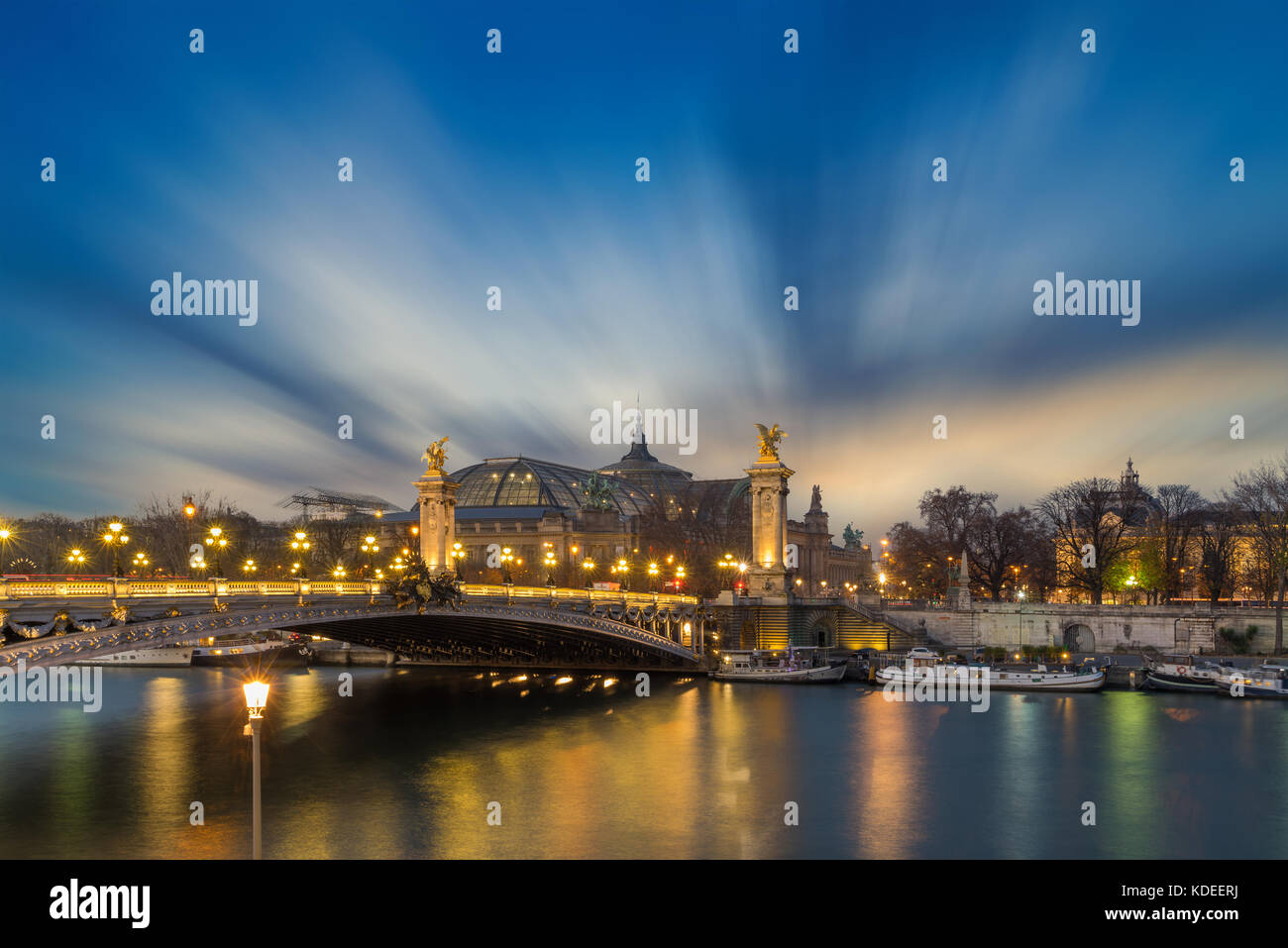 Bridge of the Alexandre III, Paris France Stock Photo - Alamy