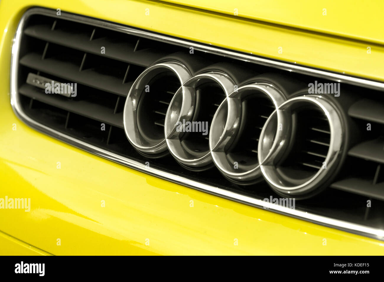Audi car symbol hi-res stock photography and images - Alamy