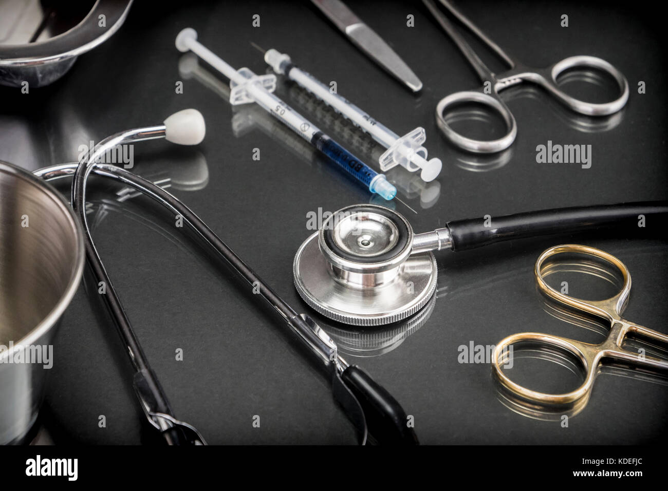Instrumental surgical in operating room, conceptual image Stock Photo ...
