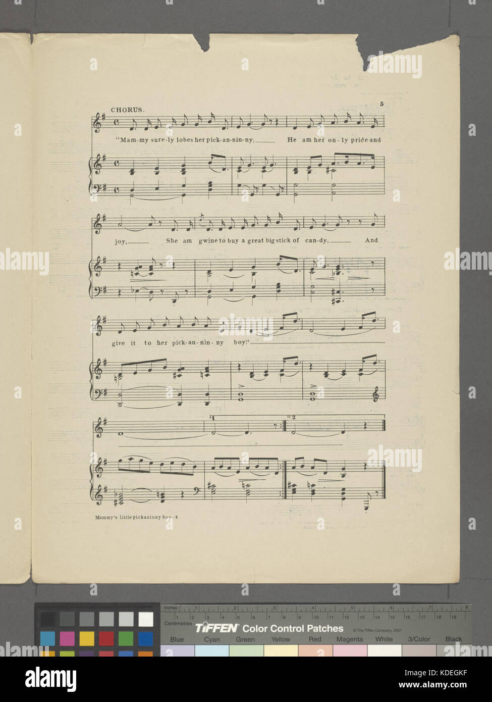 Mammy's pickanninny boy (NYPL Hades 464208 1709004 Stock Photo - Alamy