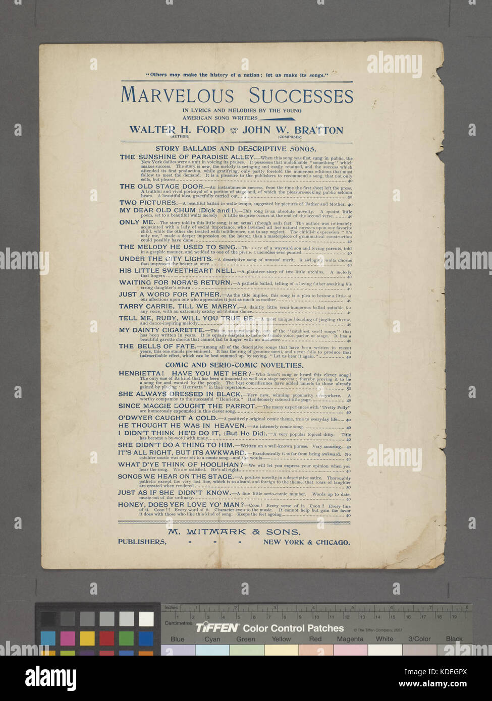 'My Black Baby Mine' is a title from the NYPL collection, potentially a ...