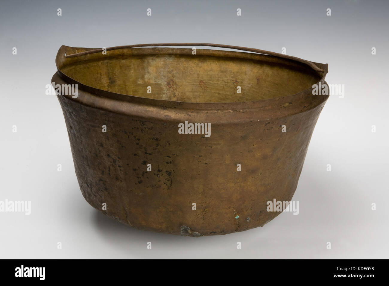 Large Copper Cauldron Stock Photo - Alamy