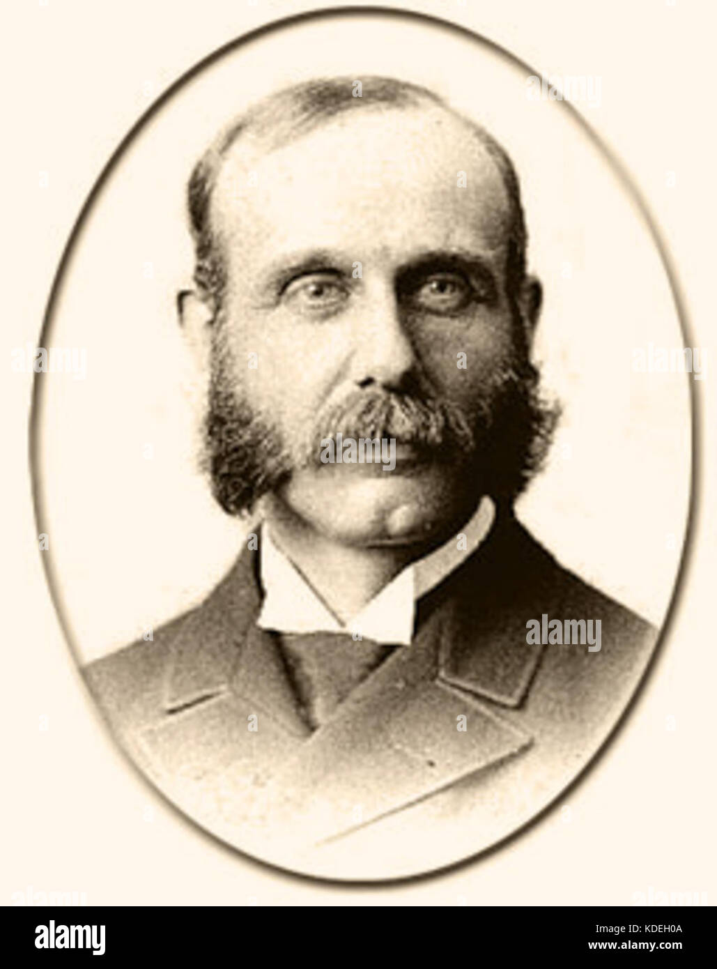 Portrait of Charles A. Dickinson Stock Photo - Alamy