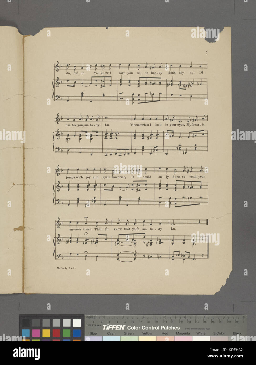 Ma lady Lu (NYPL Hades 608574 1993247 Stock Photo - Alamy