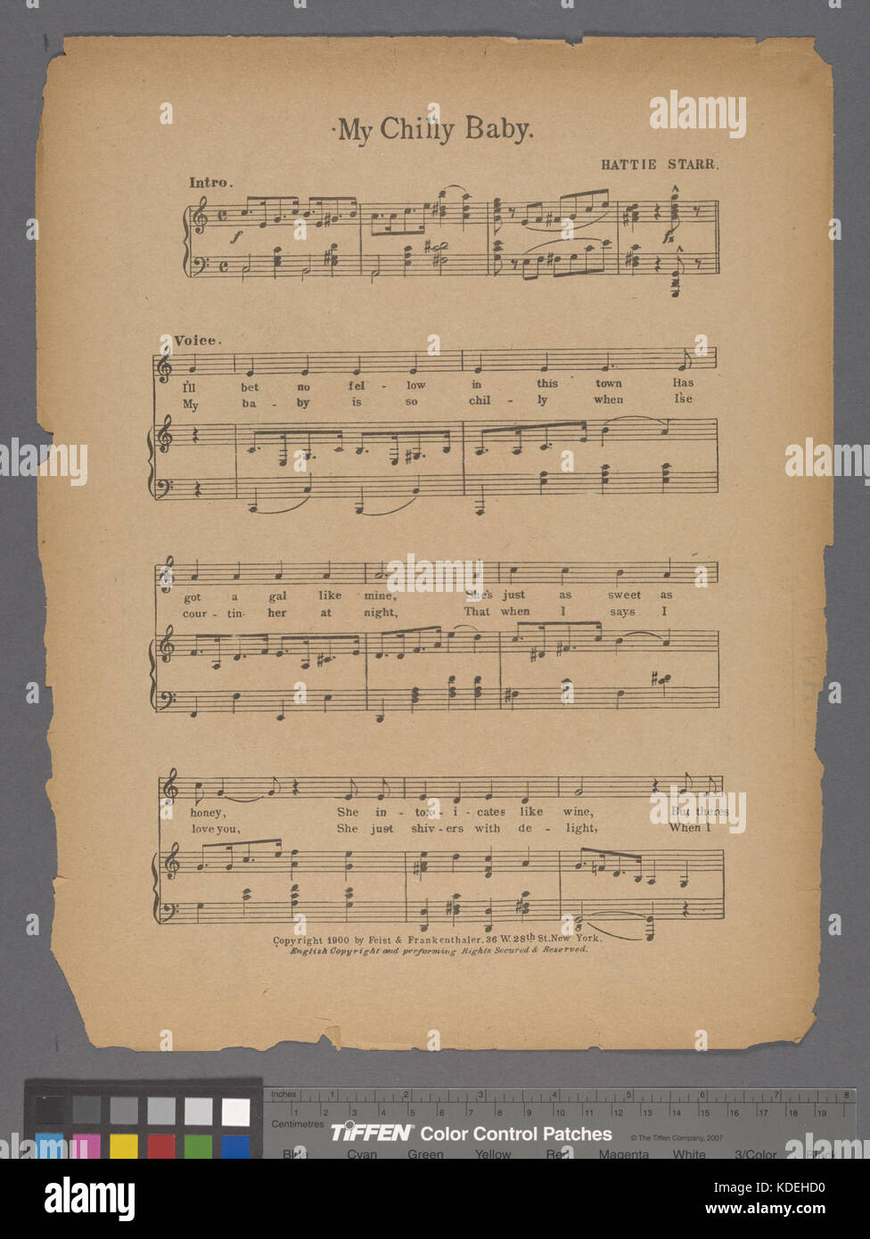 My chilly baby (NYPL Hades 609179 1942181 Stock Photo - Alamy