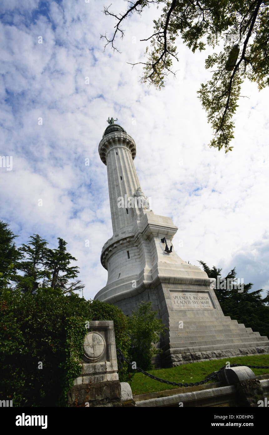 Vittoria Light (Italian: Faro della Vittoria) also known as the Victory ...