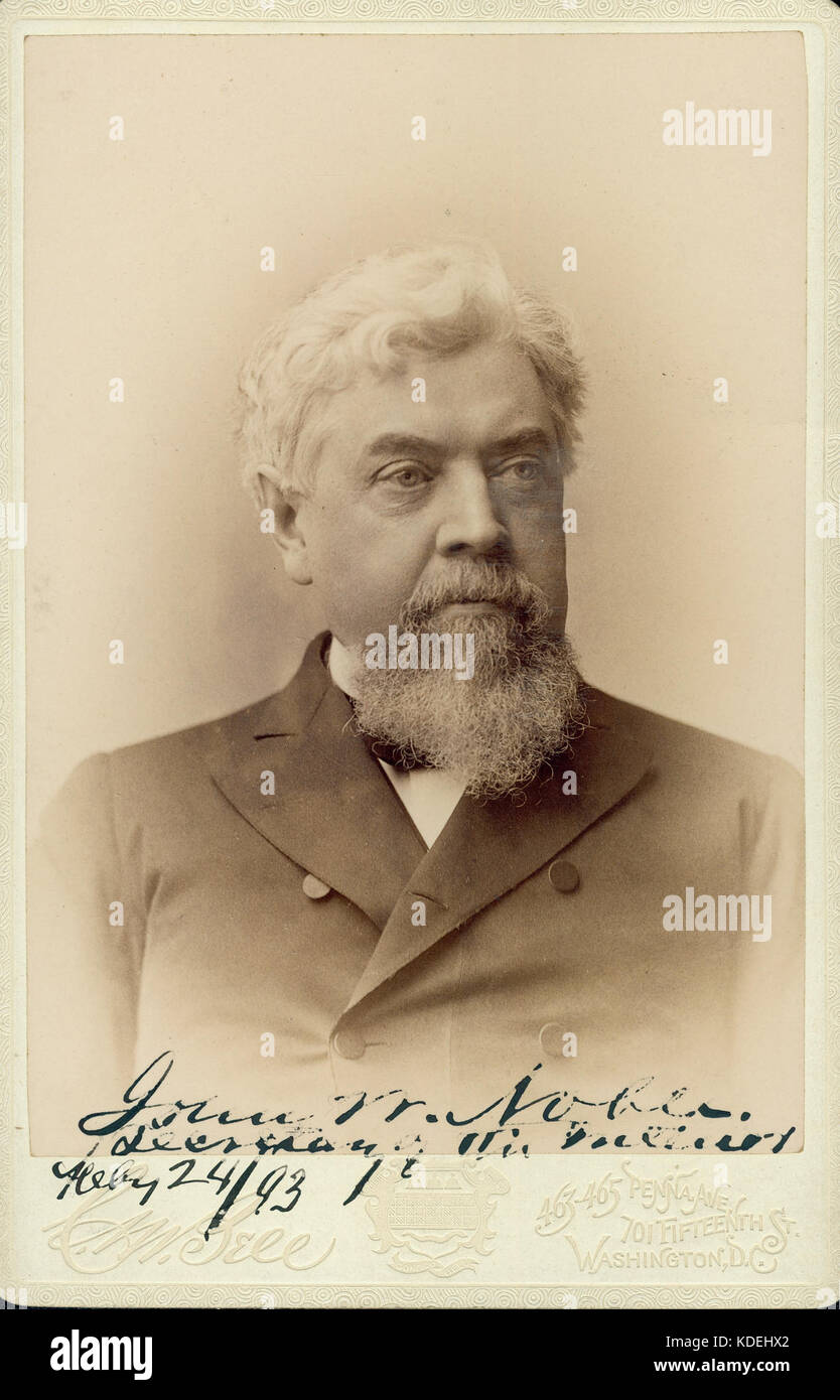 John W. Noble, Brevet Brigadier General (Union Stock Photo - Alamy