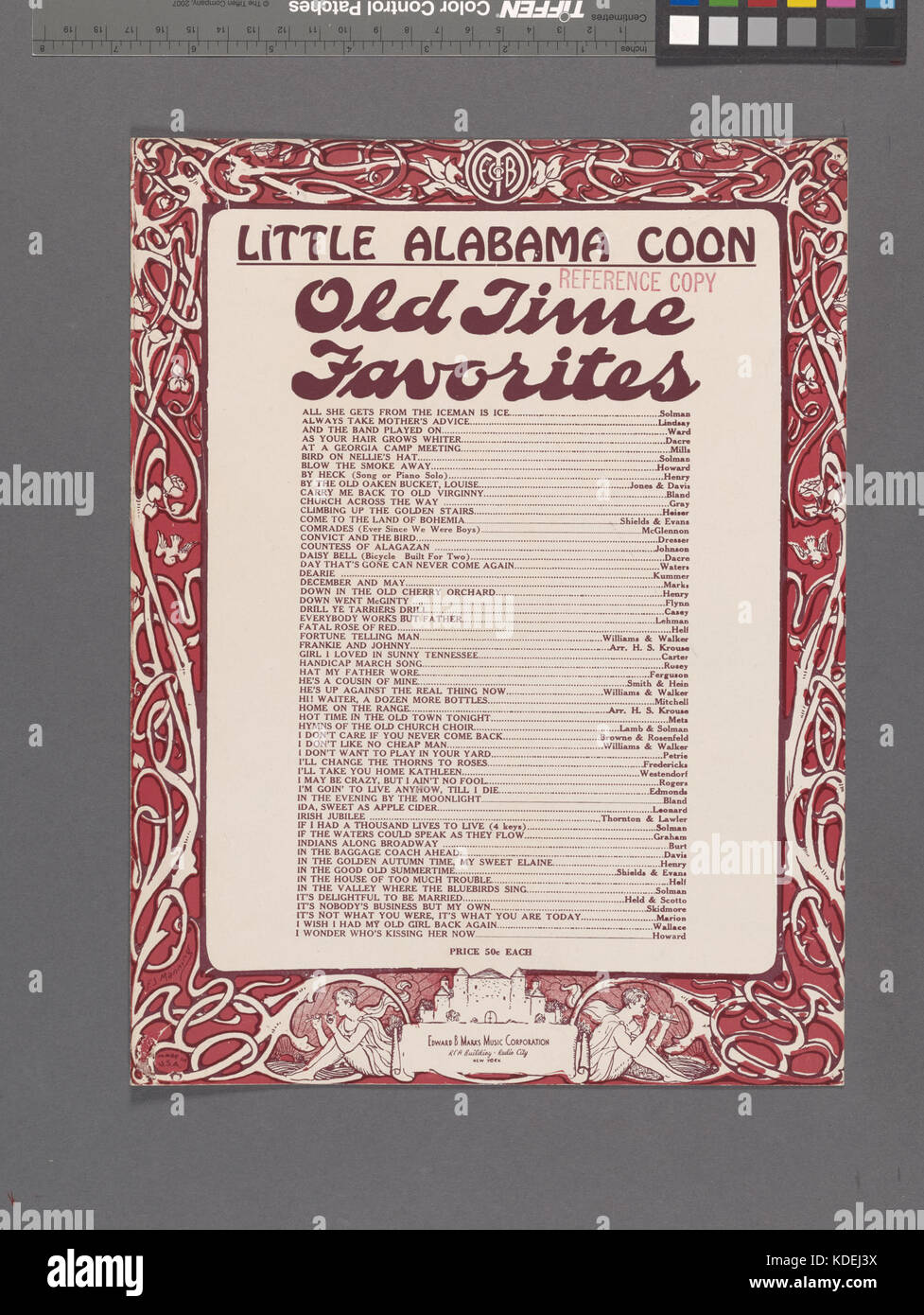 This image features the 'Little Alabama coon,' likely a cultural ...
