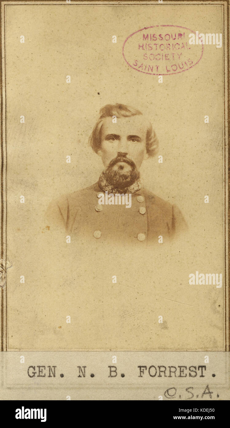 Nathan bedford forrest hi-res stock photography and images - Alamy