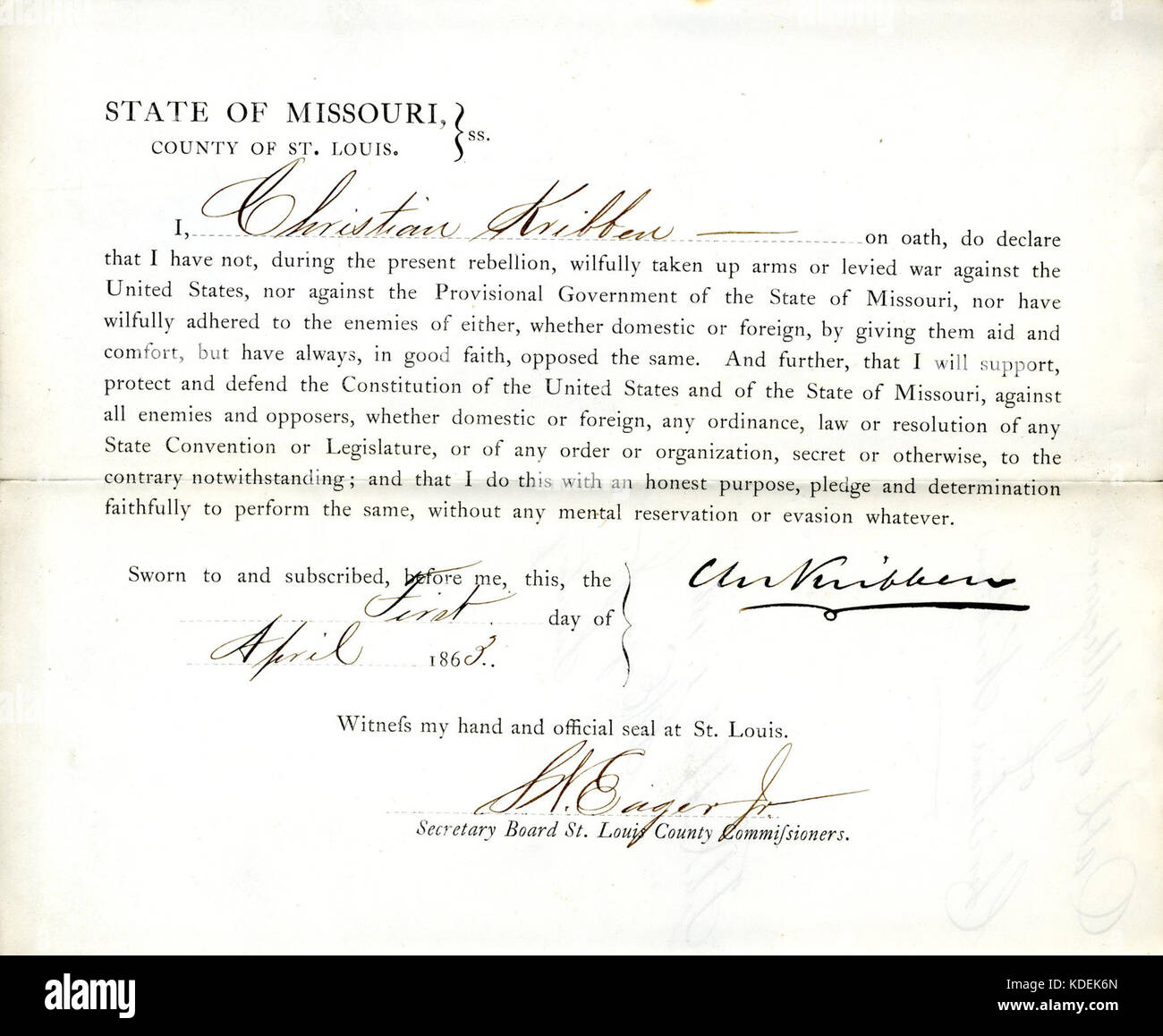 Christian oath hi-res stock photography and images - Alamy
