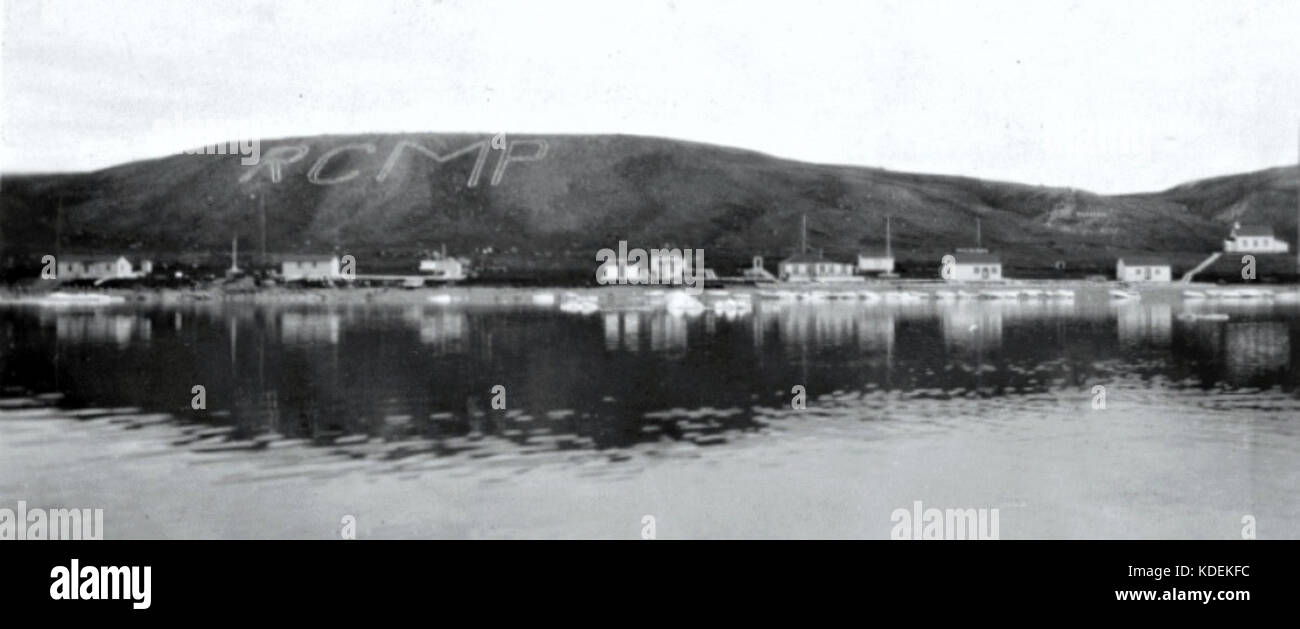 RCMP Pond Inlet 1928 Stock Photo - Alamy