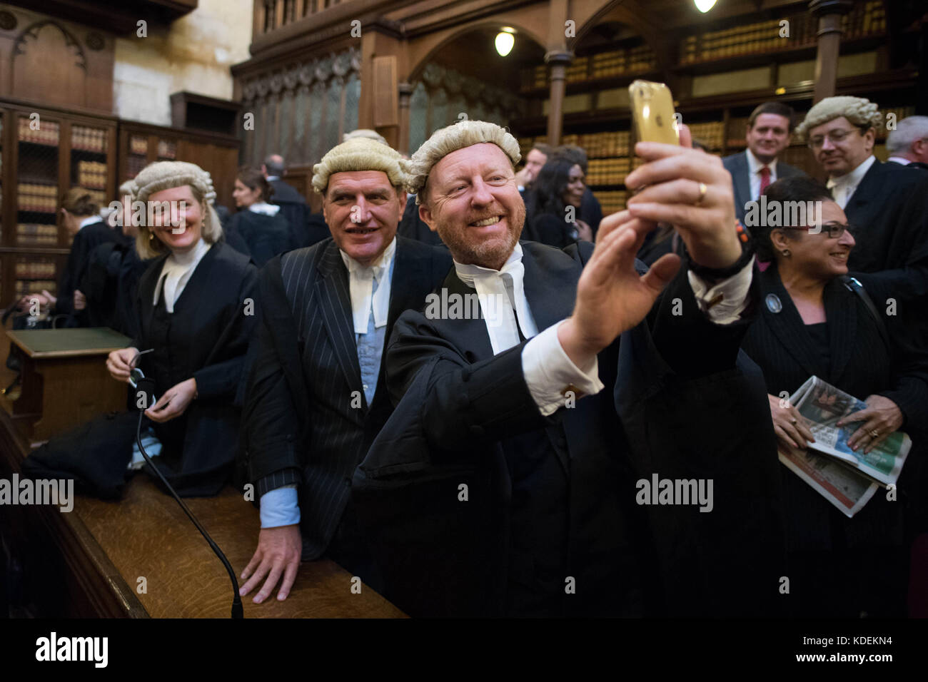 High Court judges attend a valediction for Mr Justice Bodey, one of the ...