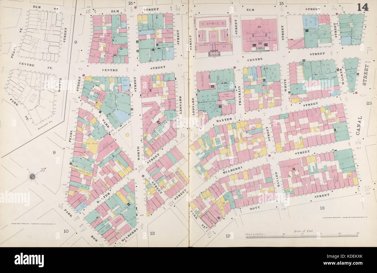 Fire insurance map published hi-res stock photography and images - Alamy