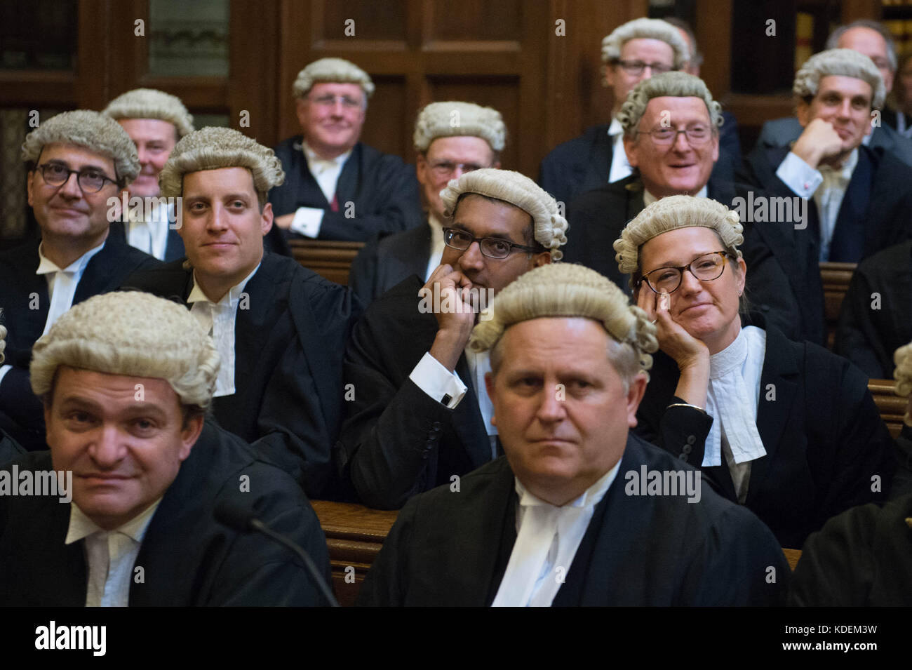 High Court judges attend a valediction for Mr Justice Bodey, one of the ...