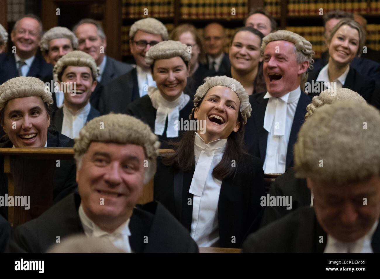 High Court judges attend a valediction for Mr Justice Bodey, one of the ...
