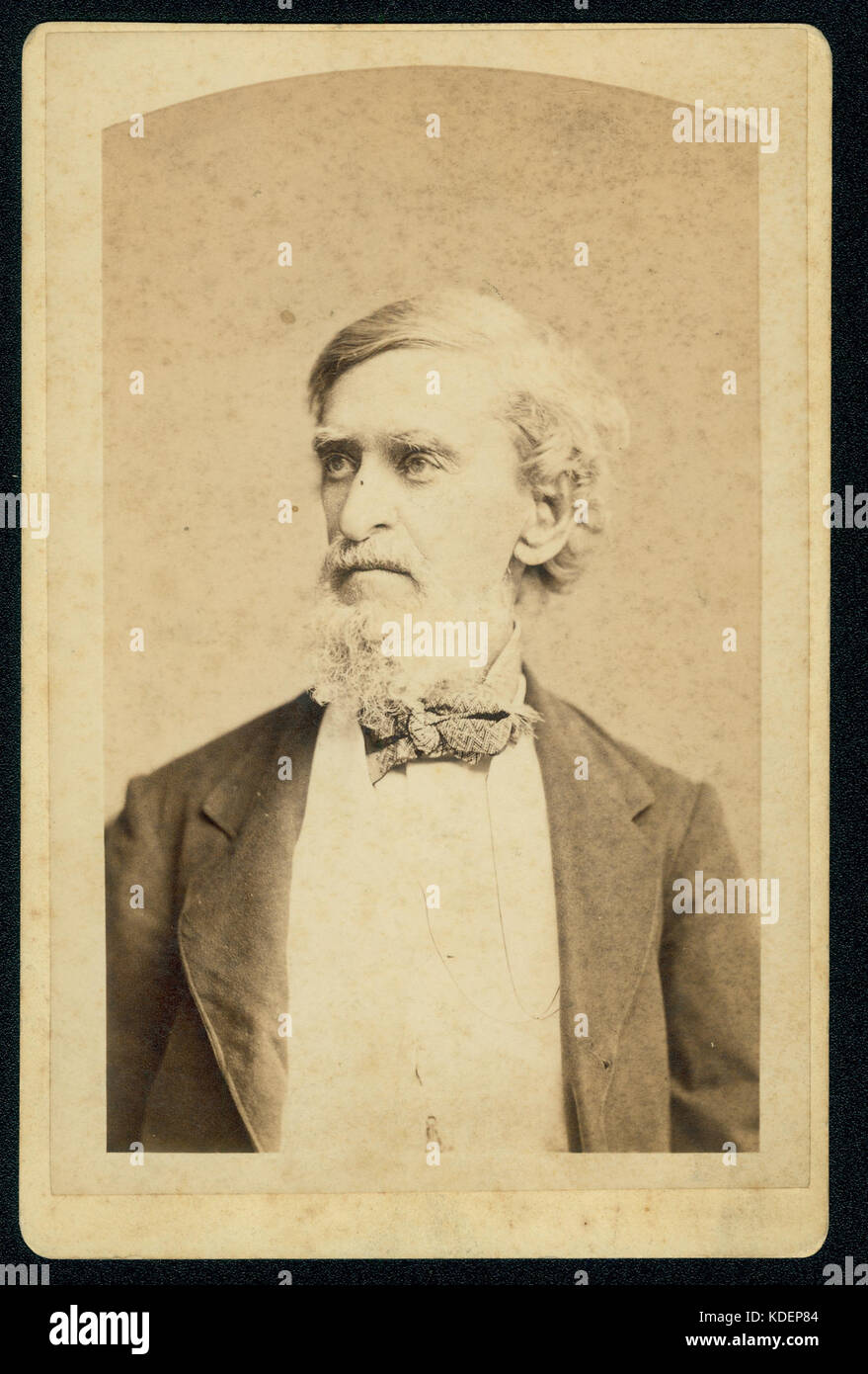This 1870s portrait of Noah Miller Ludlow, an influential figure born ...
