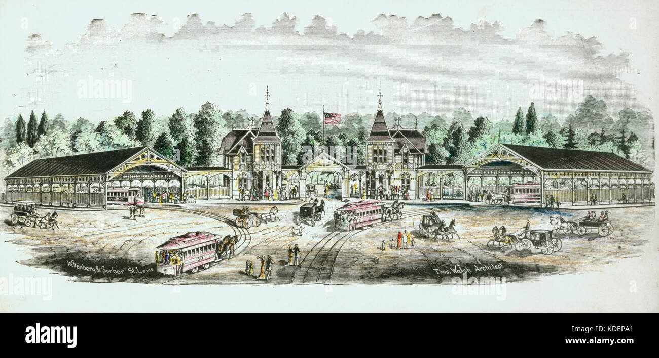 St. Louis Fair, 1888. Grand Entrance. Opens October 1st, Closes October ...