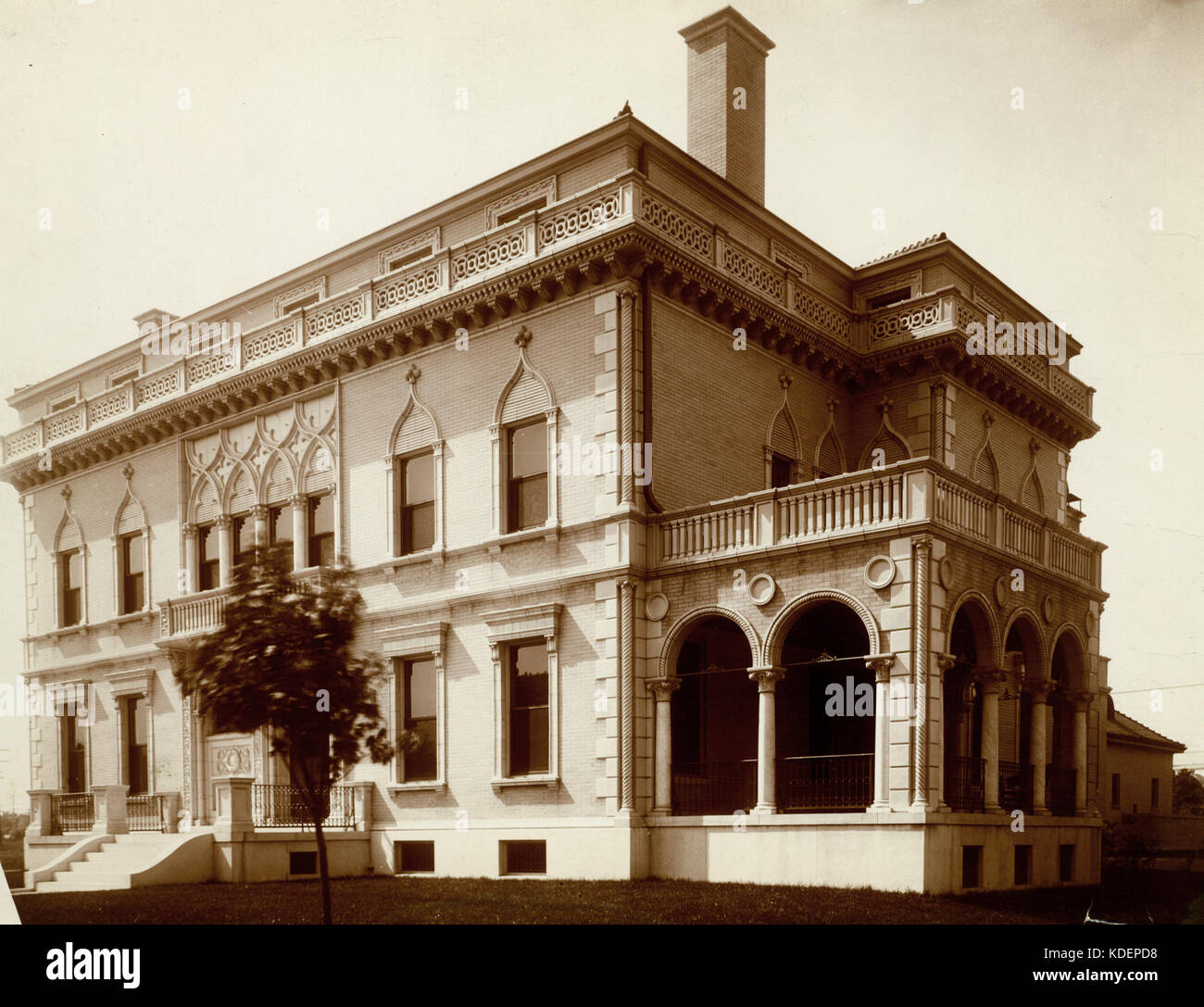 Reid Northrop Residence. 23 Washington Terrace Stock Photo - Alamy