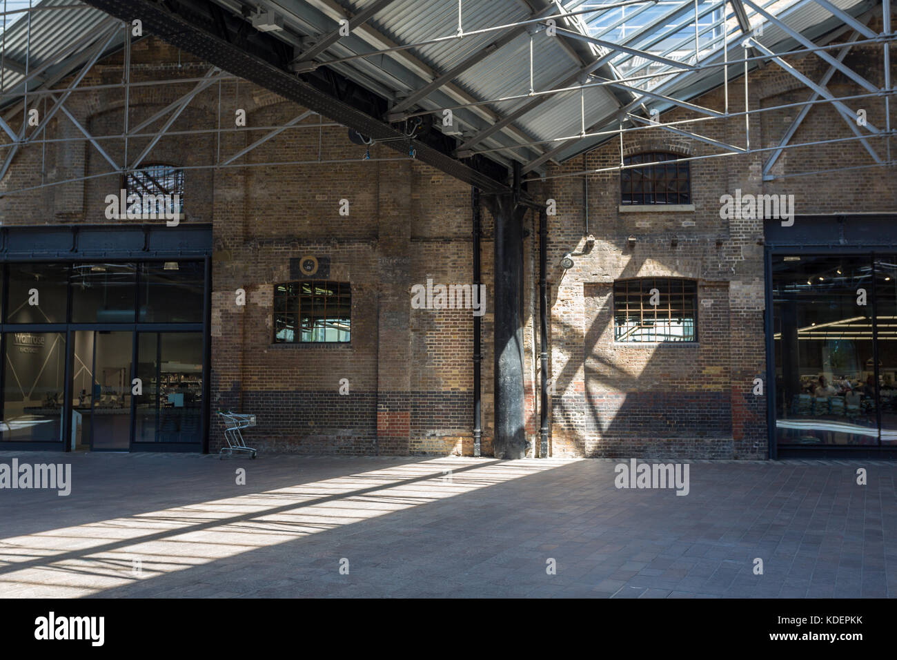 Westside Canopy by Midland Goods Shed, King's Cross, London, UK Stock ...