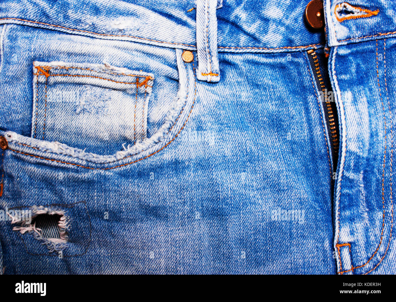 Blue jeans closeup , texture of denim Stock Photo - Alamy