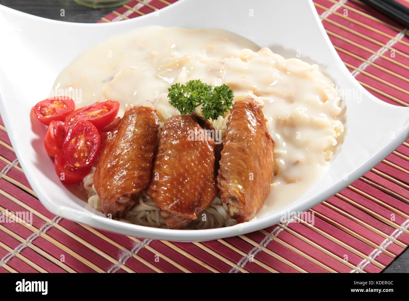 dried noodles cuisine Stock Photo - Alamy