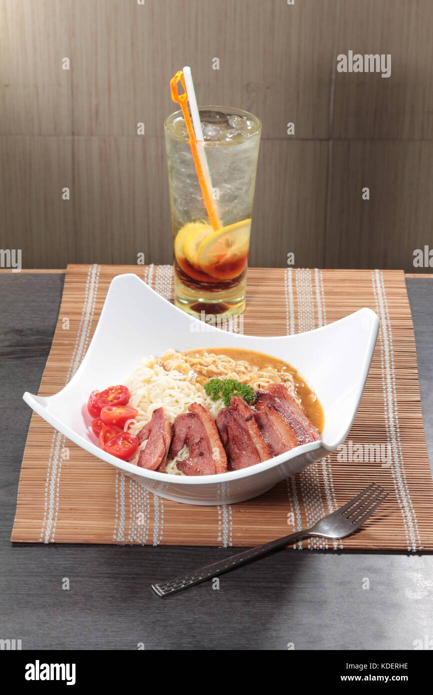 dried noodles cuisine Stock Photo - Alamy