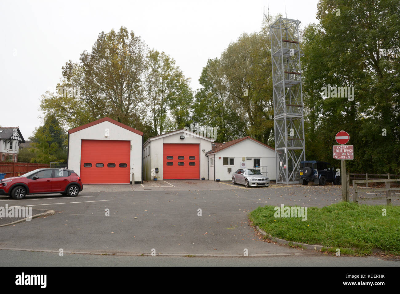 Fire Station on the edge of the Dartmoor National Park in Bovey Tracey ...