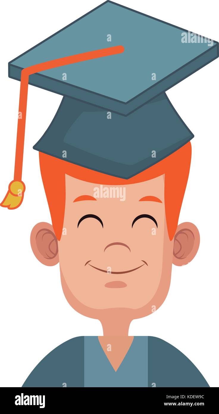 Student graduation cartoon Stock Vector Image & Art - Alamy