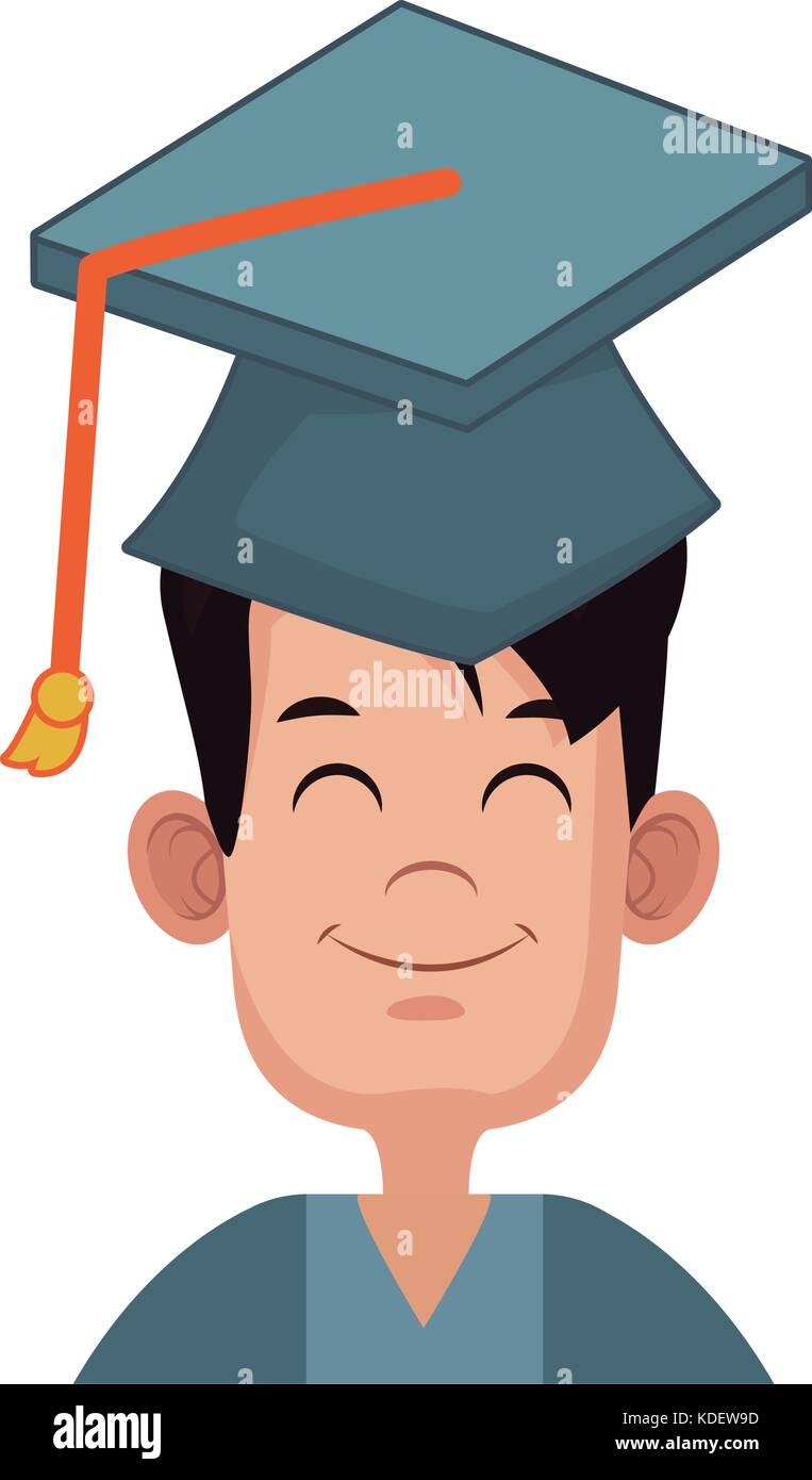 Student graduation cartoon Stock Vector Image & Art - Alamy
