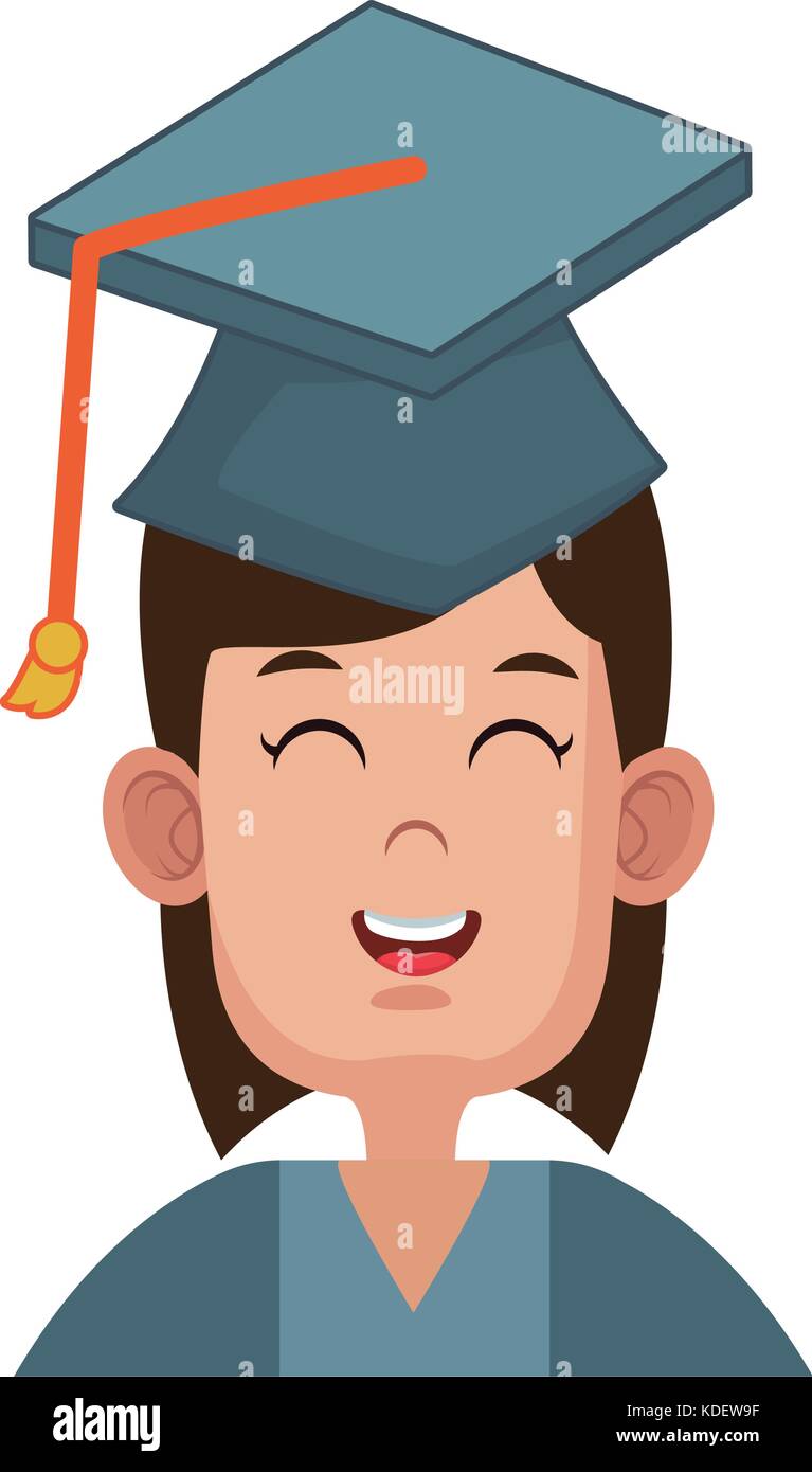 Student graduation cartoon Stock Vector Image & Art - Alamy