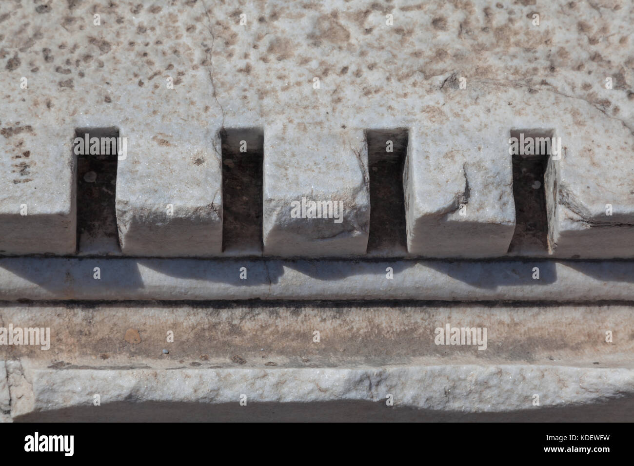 Grooves in a block of marble Stock Photo - Alamy