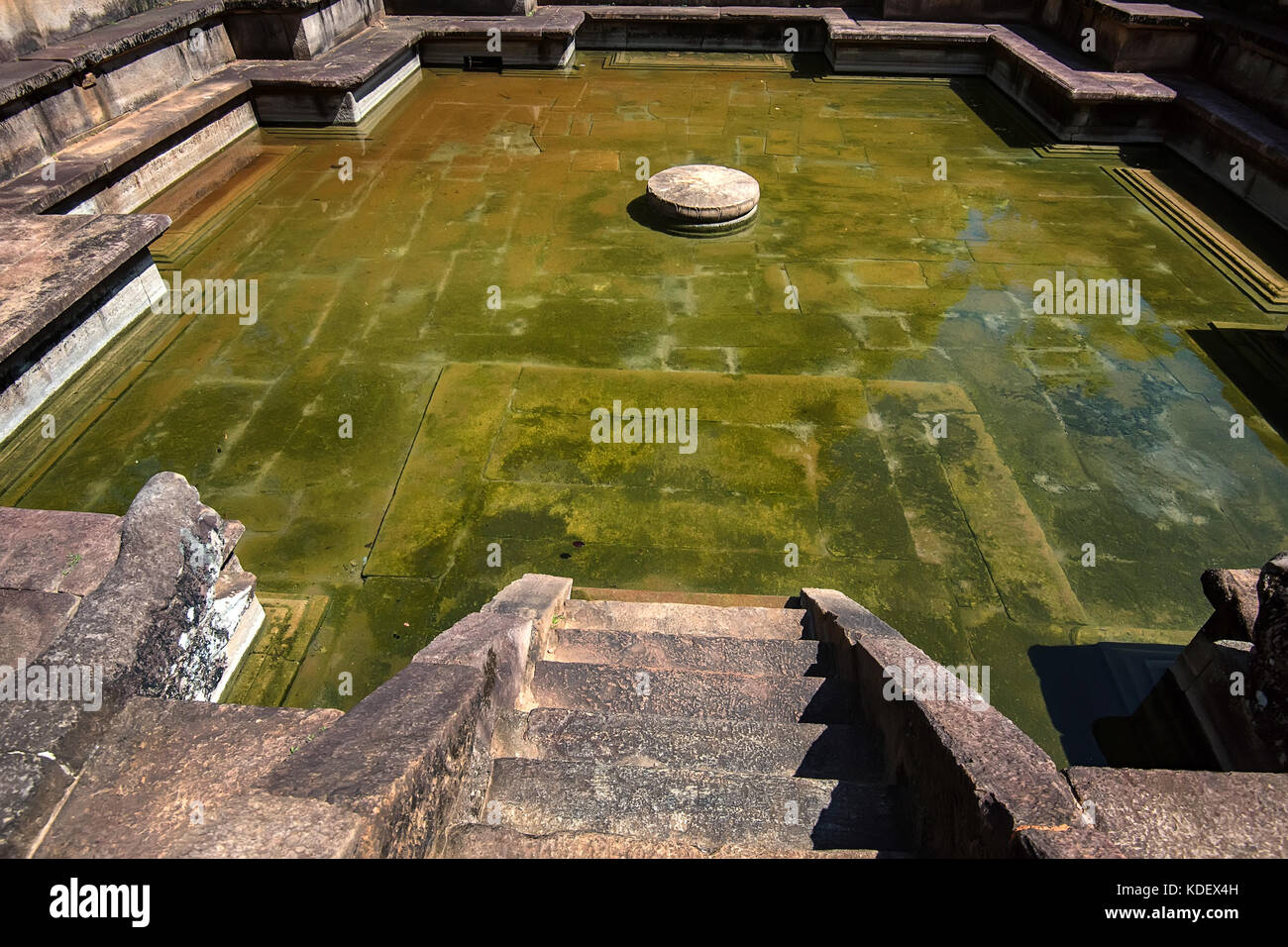 Ruins of Kumara Pokuna in Polonnaruwa Stock Photo - Alamy