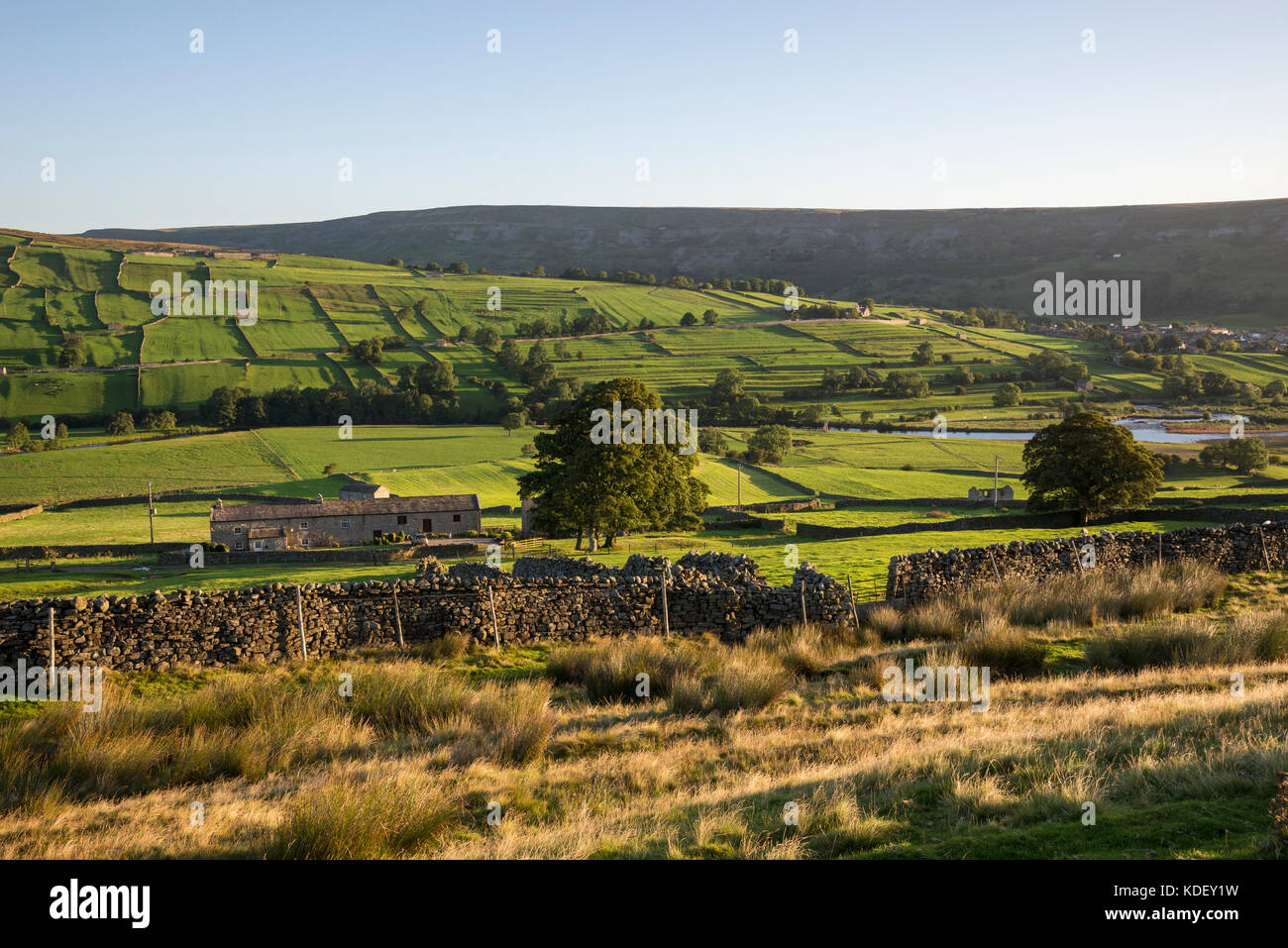 View near reeth north yorkshire england uk hi-res stock photography and ...