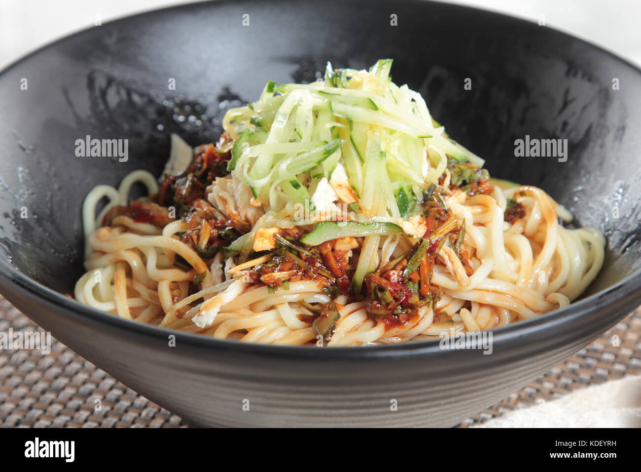 dried noodles cuisine Stock Photo - Alamy